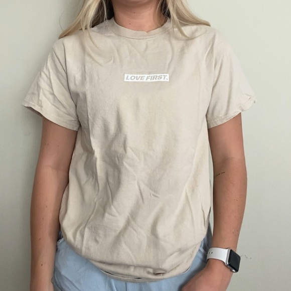Tops | Love First T | Poshmark